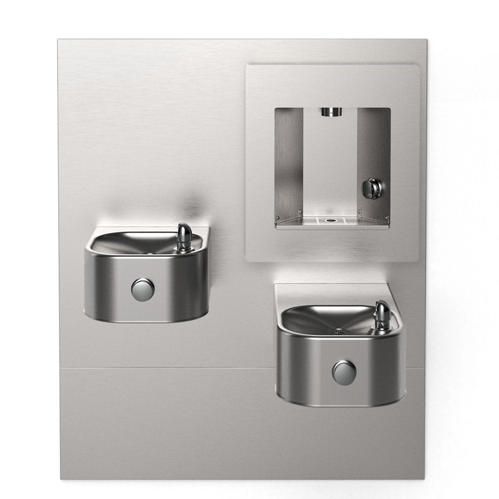 Outdoor Wall-Mounted Water Fountains | Bottle Filling Stations ...