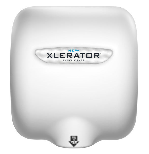 Excel Xlerator XL-W-H | Xlerator Hand Dryer, HEPA, Automatic, White ...