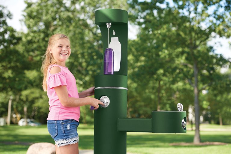 Elkay Outdoor Bottle Filling Stations & Drinking Fountains ...