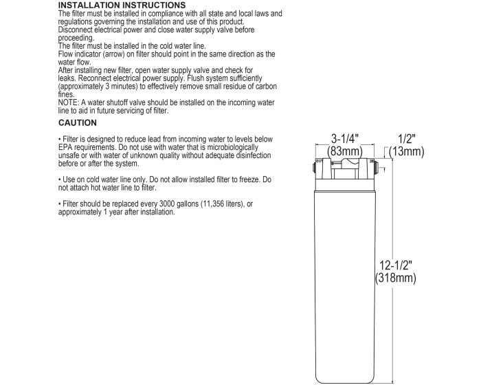 Elkay EWF3000 | WaterSentry Plus Filter Kit – BottleFillingStations.com
